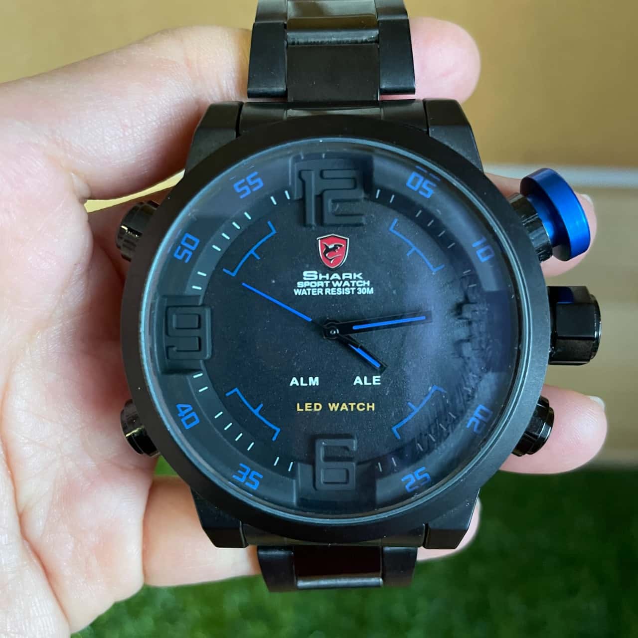 Shark Sport Watch Mens DS0115, Water resistant, Stainless Steel(s)