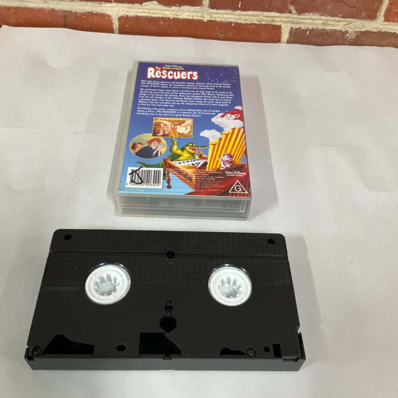 Disney’s The Rescuers VHS