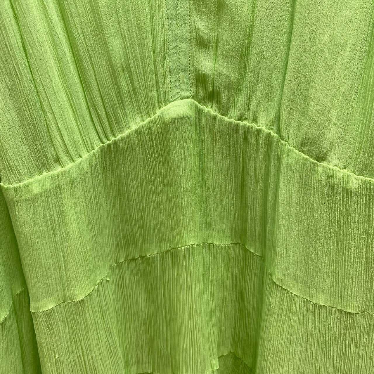 Country Road Womens Size 12 Lime Green Long Sleeve Top