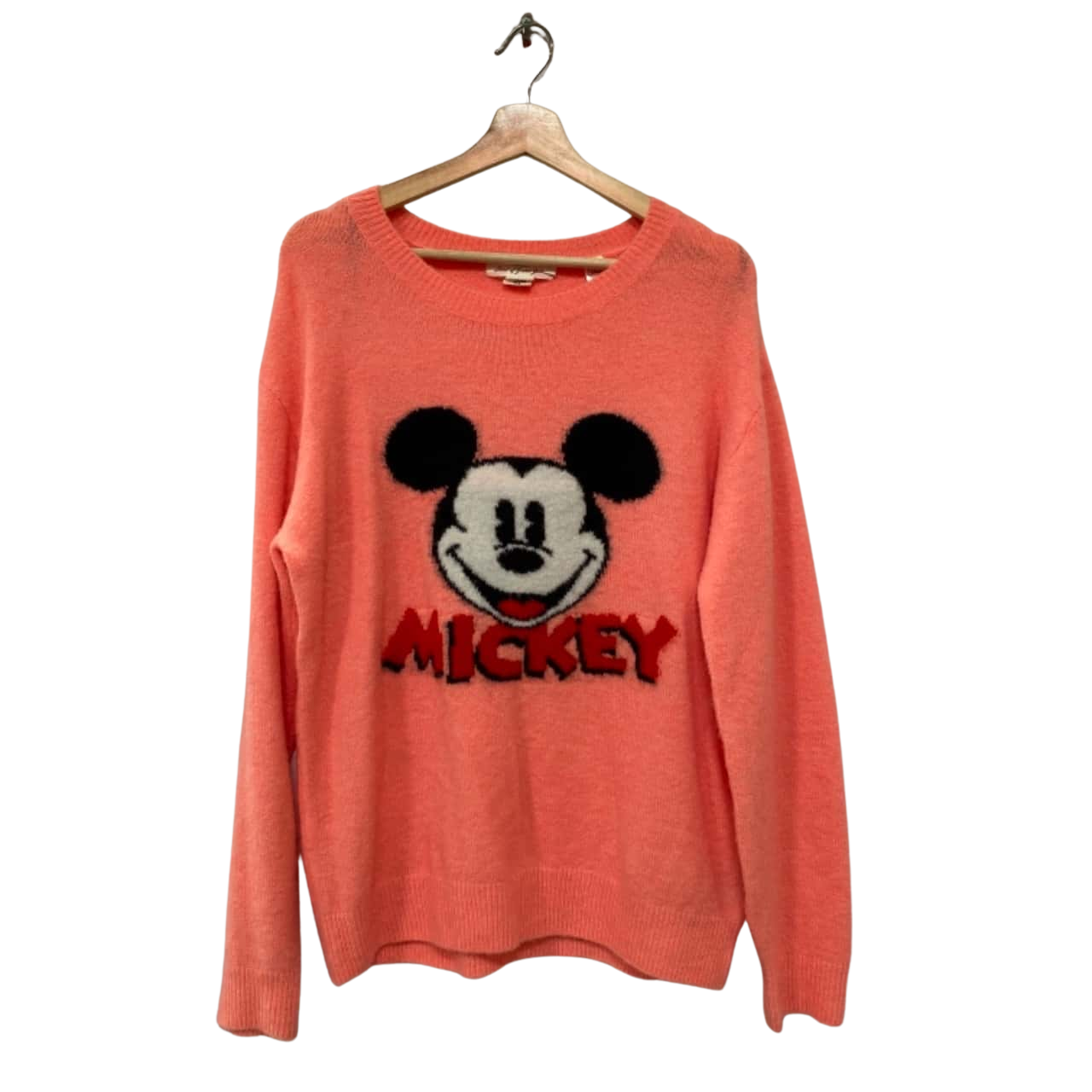 *End of Winter SALE* H&M LOGG Womens Size M Orange Mickey Mouse Jumper(s)