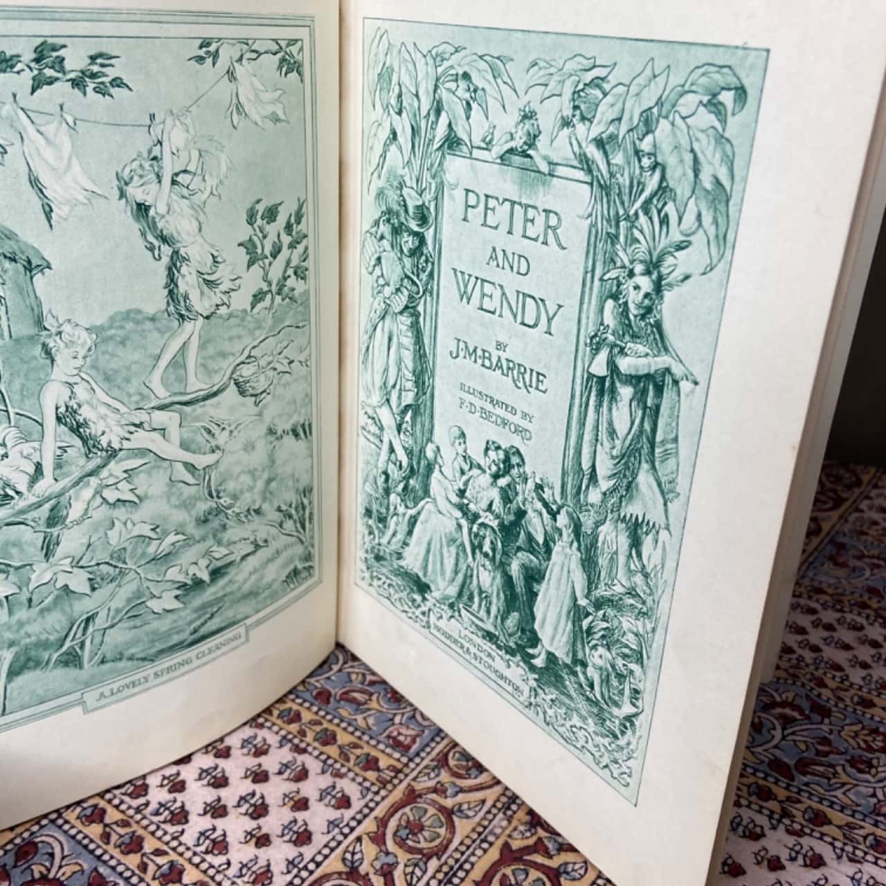 Vintage ’Peter & Wendy’ Book by J.M. Barrie’s(s)