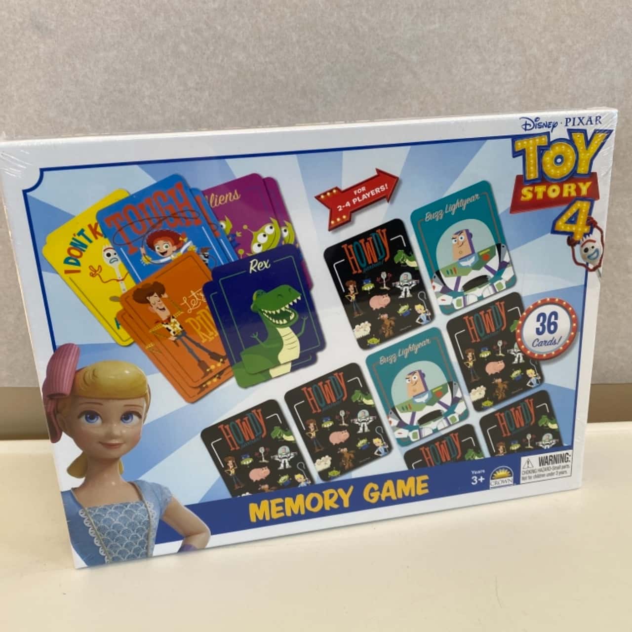 Toy Story 4 Memory Game-New in Packaging(s)