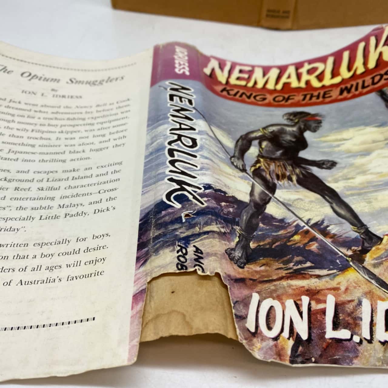 Nemarluk. King Of The Wilds Idriess, Ion L. 1958 Hardcover+Jacket(s)