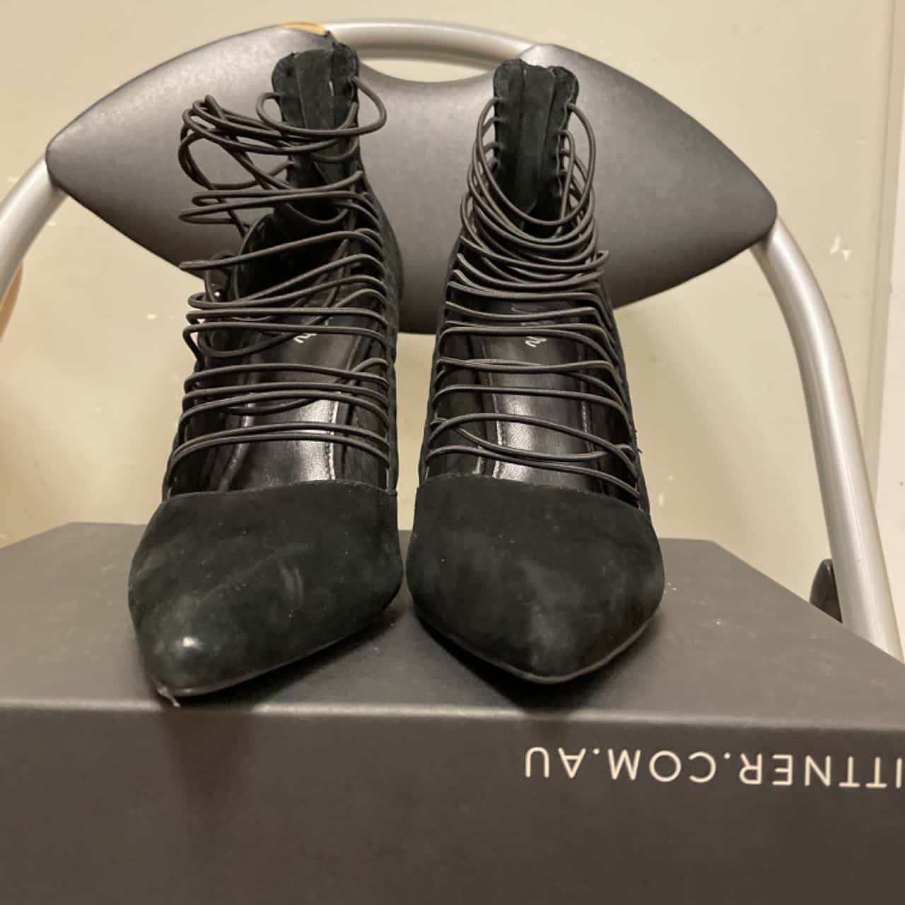 Wittner Womens Size 37 Black