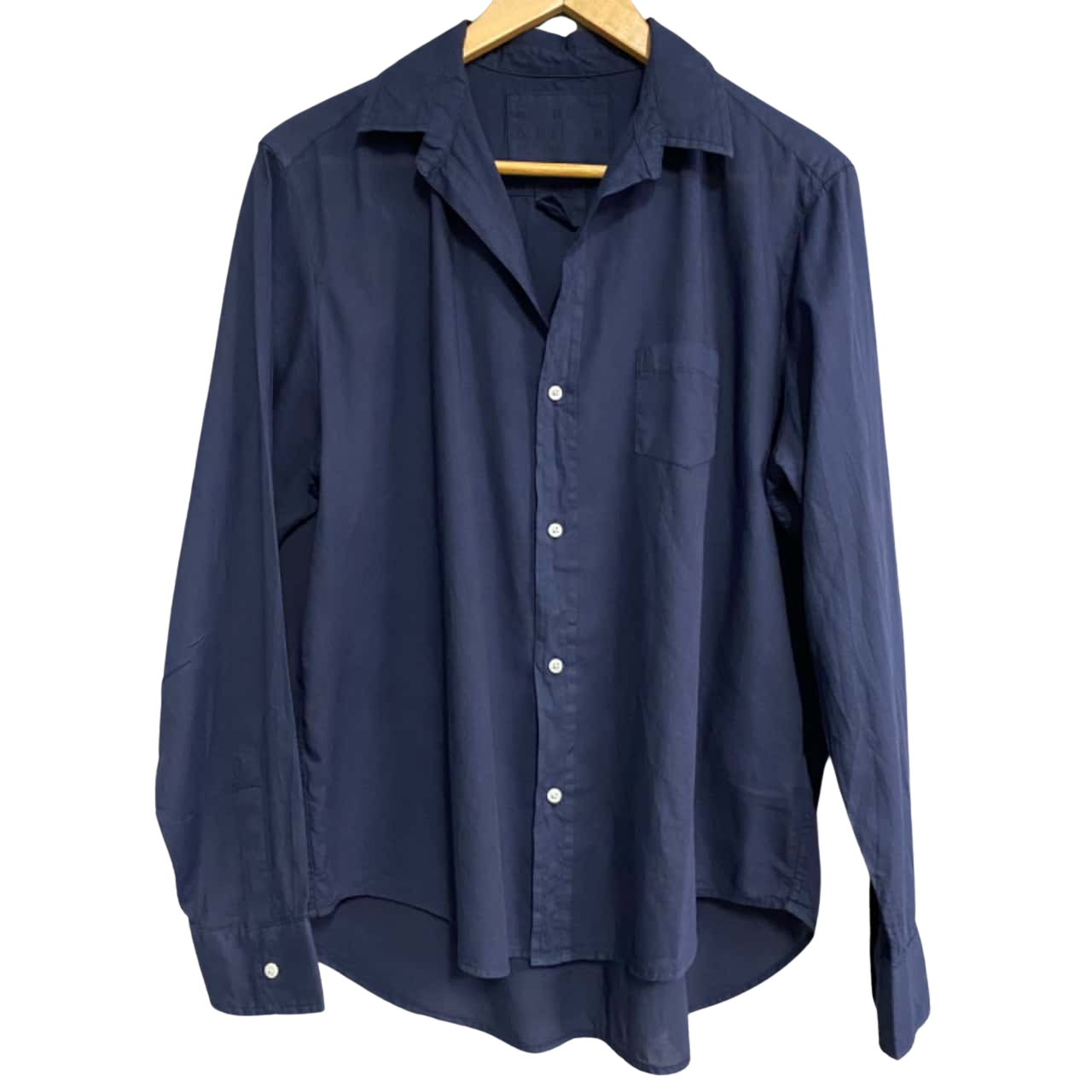 Frank & Eileen ‘Eileen’ Womens Size M Long Sleeve Navy Blue (s)