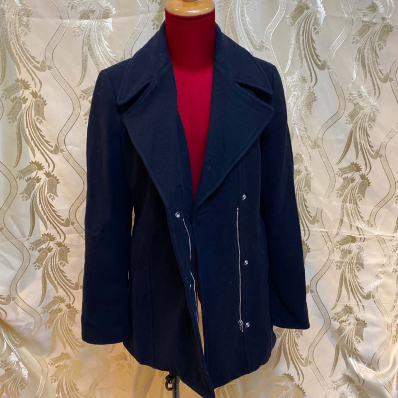 Sisley Size 42 Open Jacket Black (s)