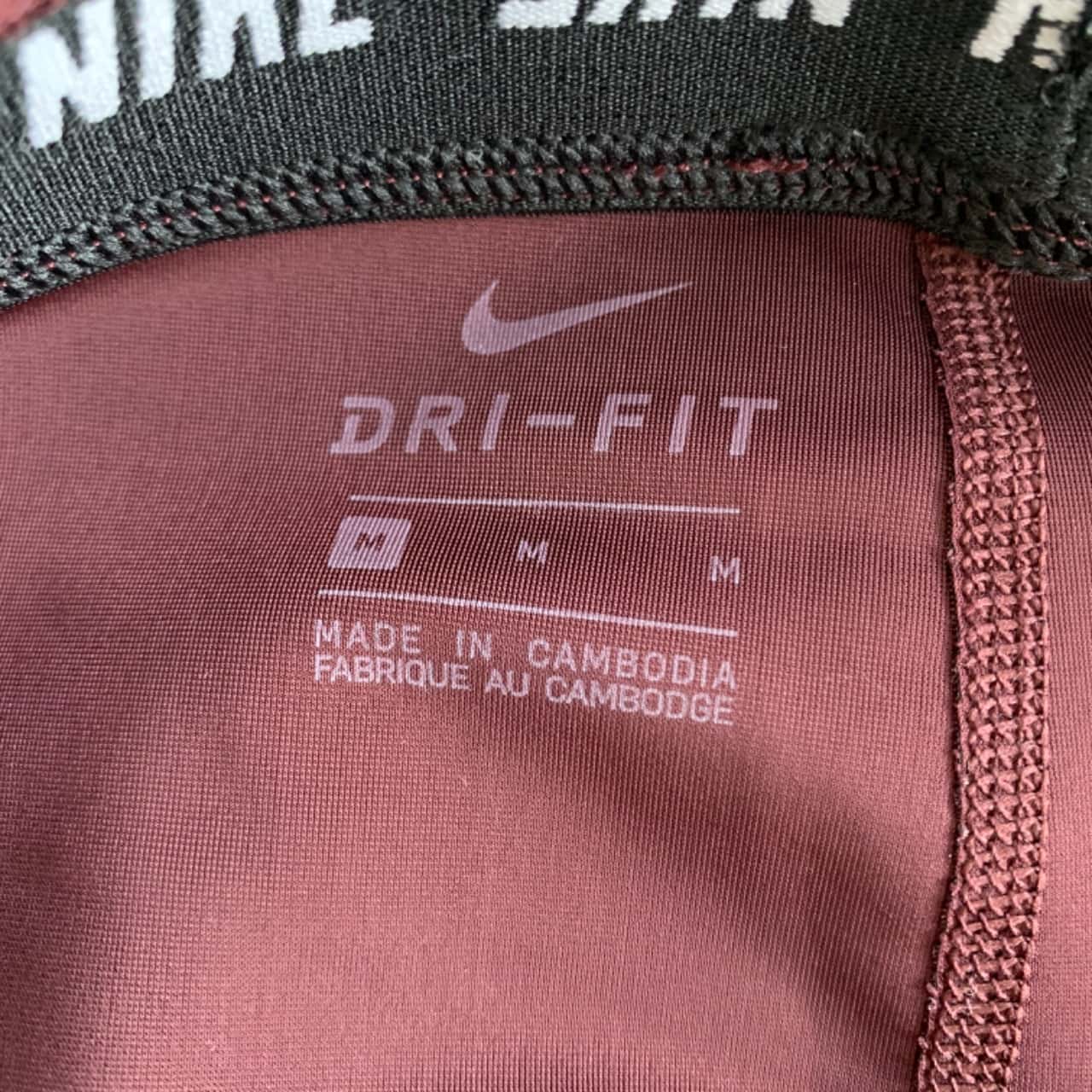 Nike Medium Maroon Leggings(s)