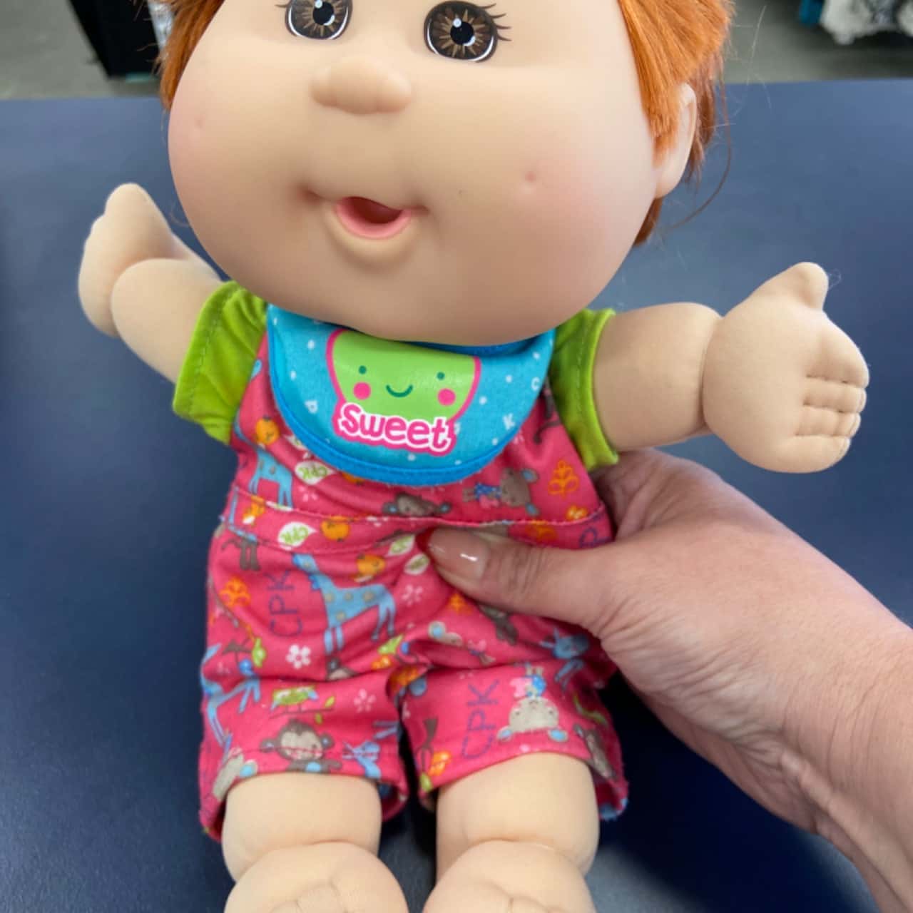 Cabbage Patch Kid , with signature on bottom