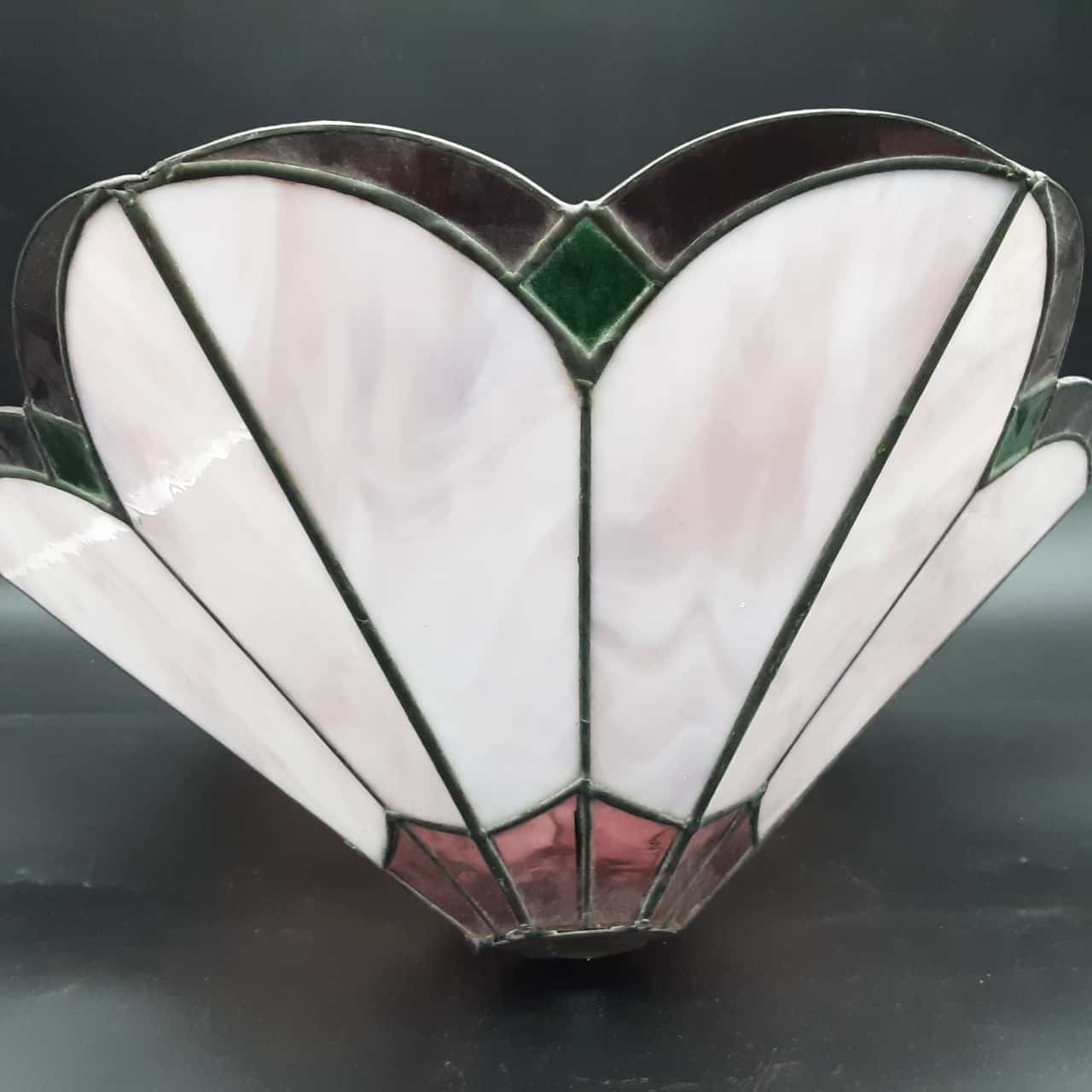 Vintage Leadlight Tiffany Style Glass Lamp/Light Shade(s)