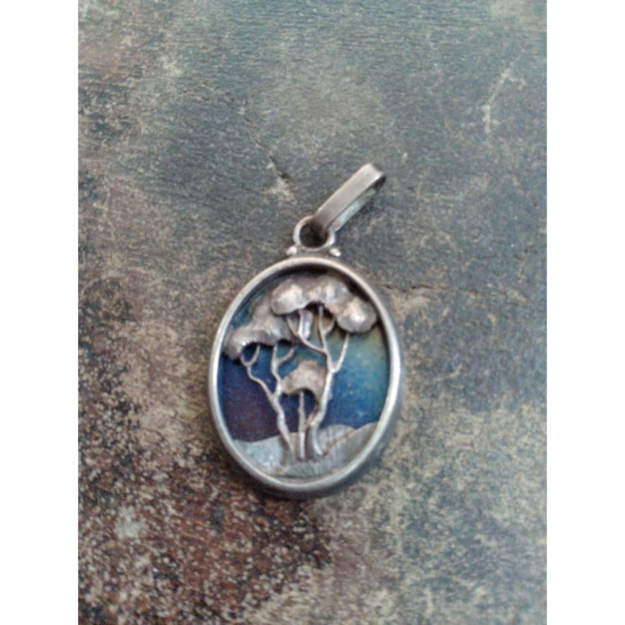Pewter? Landscape Pendant(s)