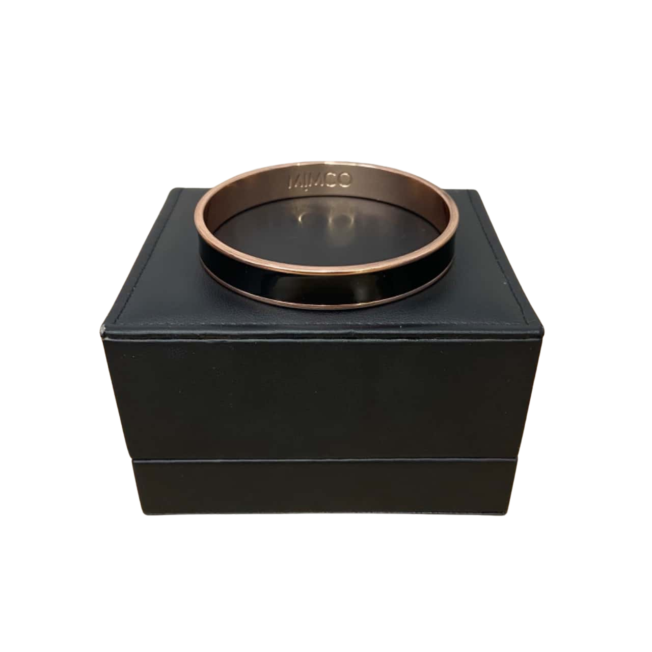 Mimco Black/Rose Coloured Bangle