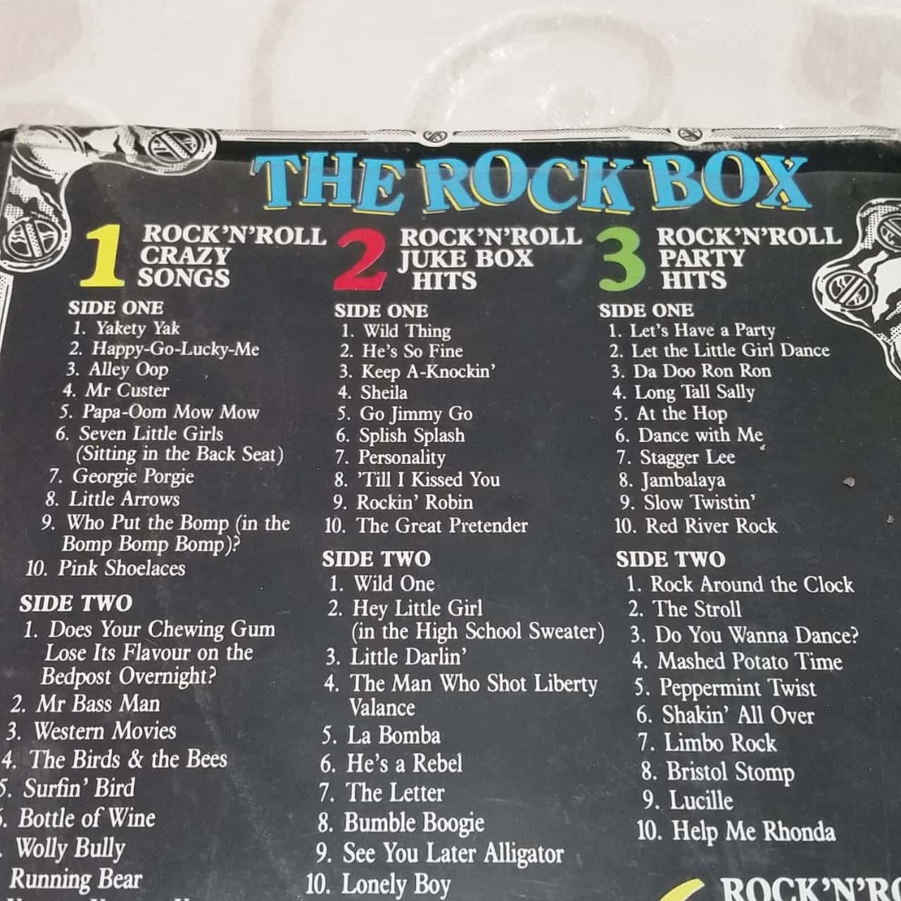 Vintage The Rock Box RocknRolls Super 6 Cassette Pack(s)