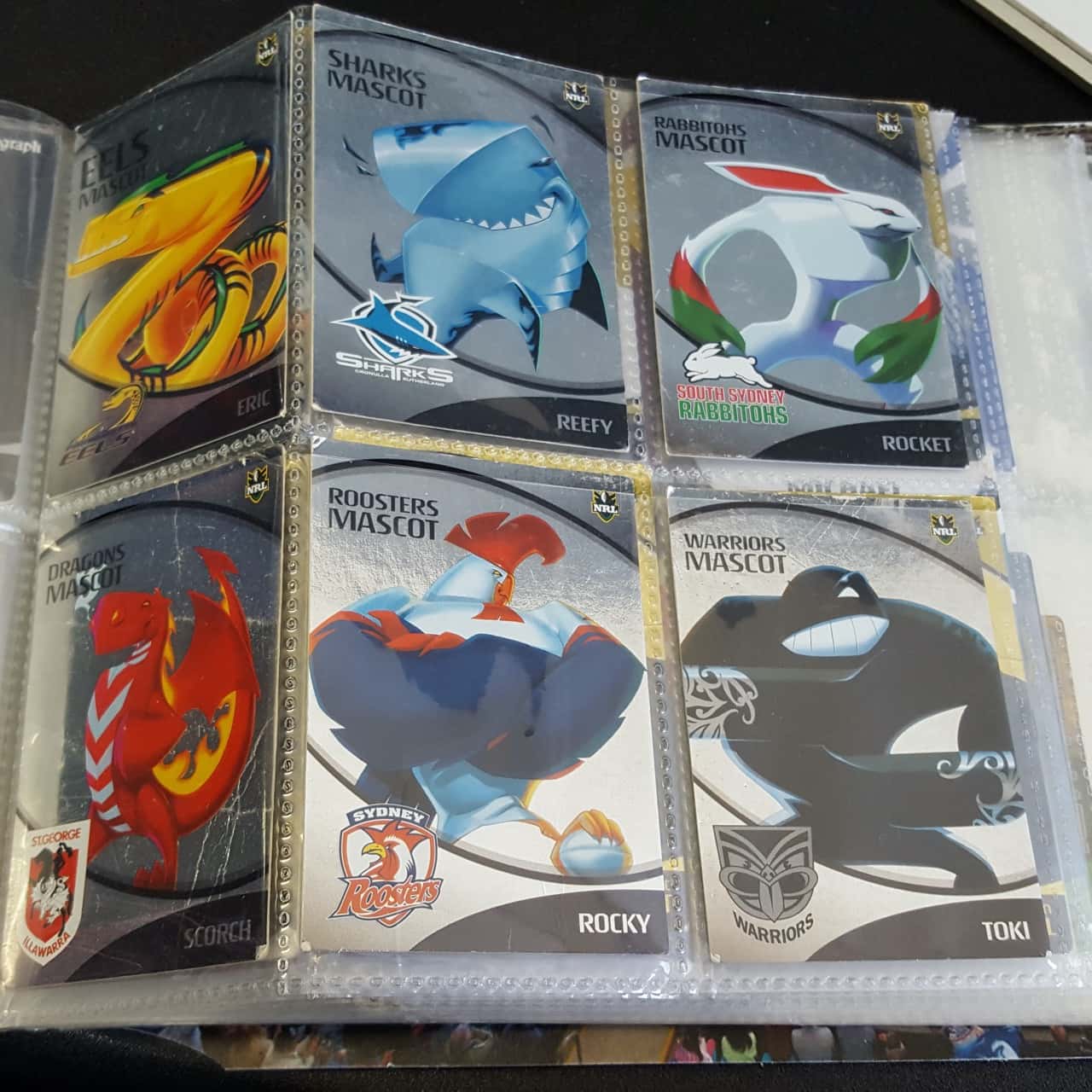 Official 2011 NRL Collector Cards