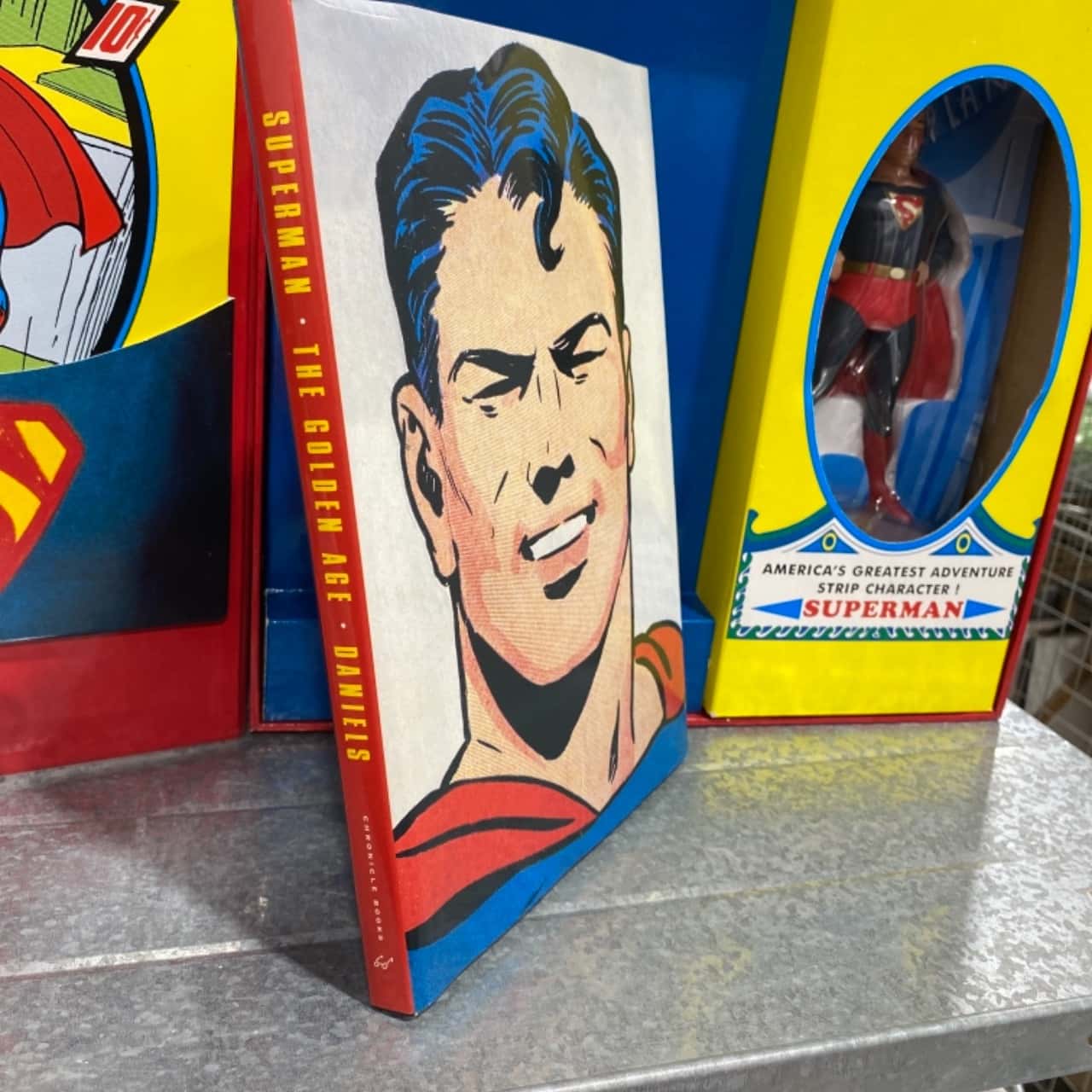 Super man Masterpiece Edition Includes: Hardcover Book, Comic Book and ...