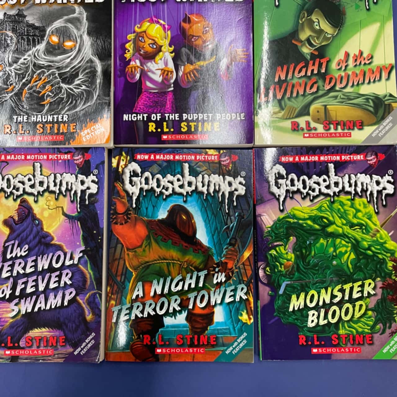 R L Stine 10 x Goosebumps Books(s)