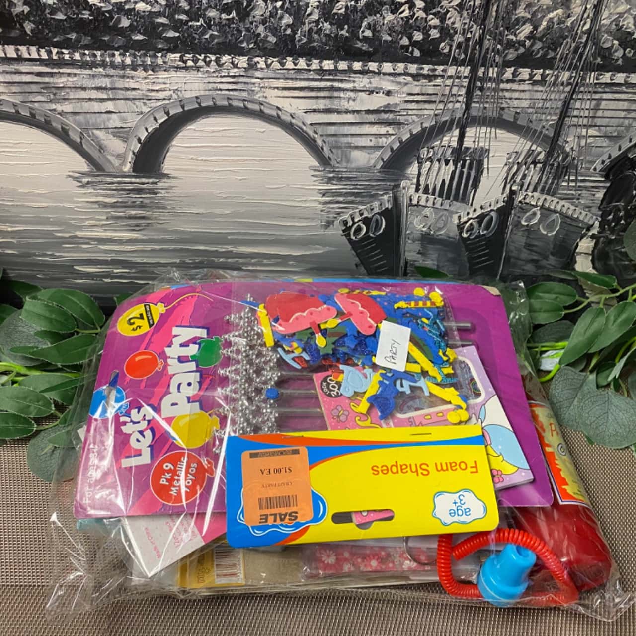 Bag 6- mixed bag of party items- please read description