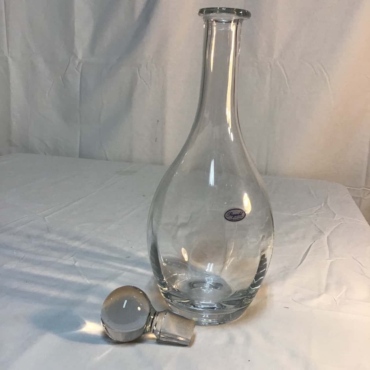 “Super Reduced” Rogaska Crystal Decanter