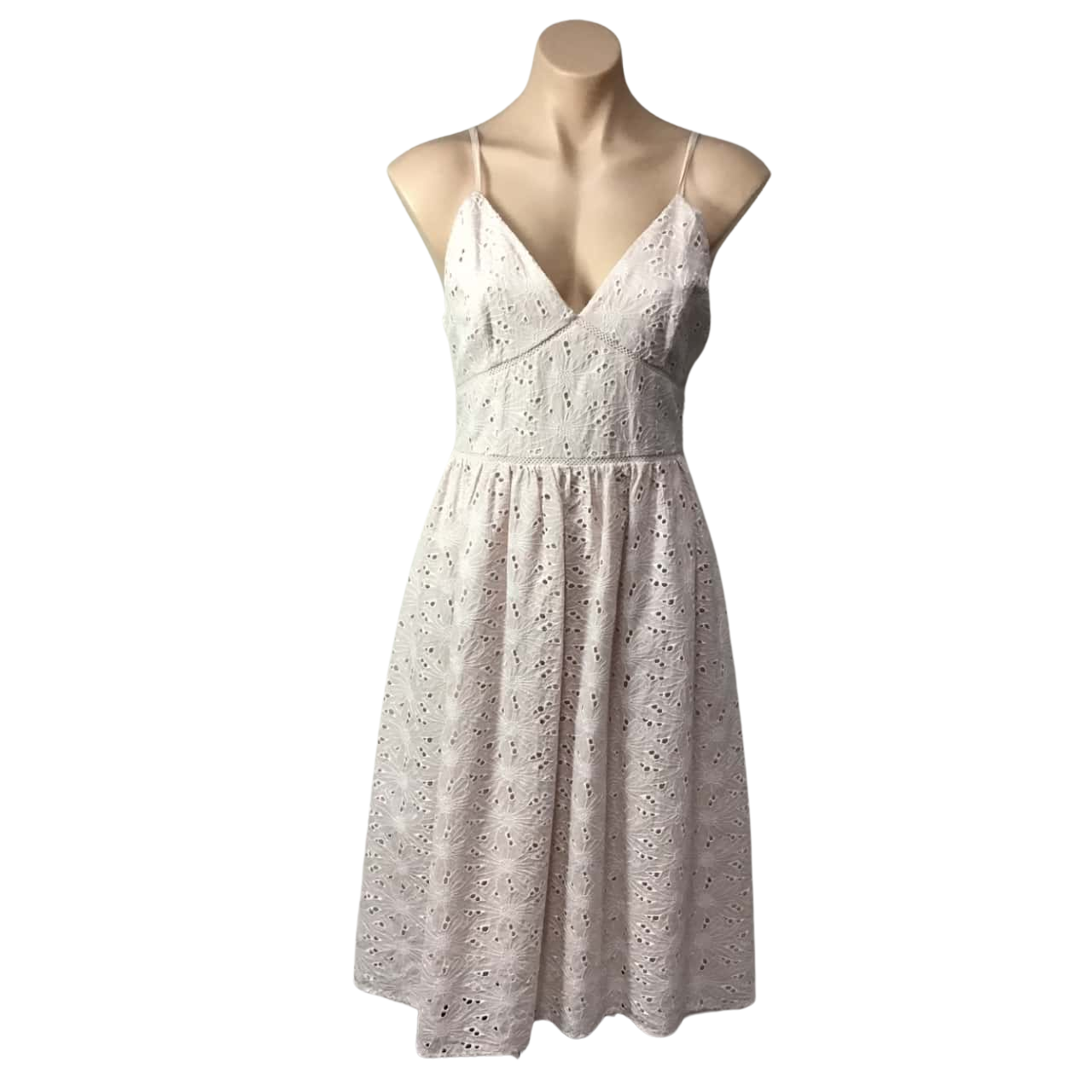 Target Womens Size 12 Pale Dusty Pink / White Embroidered Pattern ...