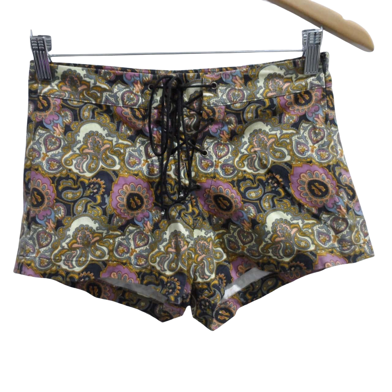 Golden Brown Womens Size S Shorts Multicoloured (s)