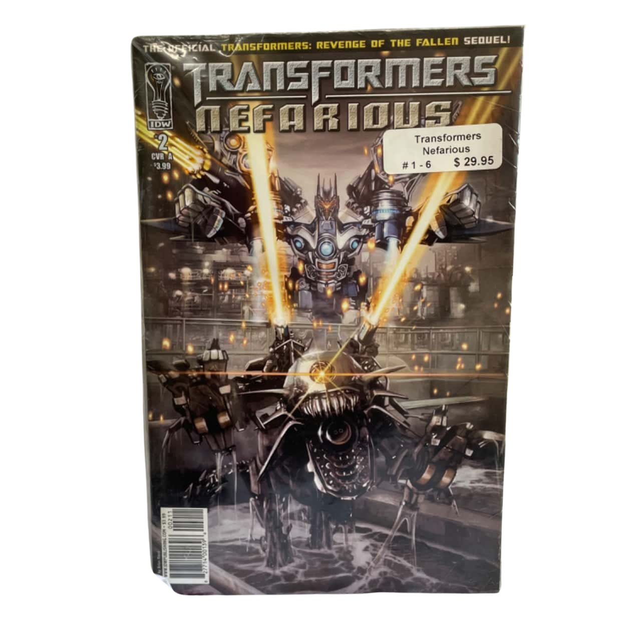 Transformers Nefarious #1-6 Comic Books(s)