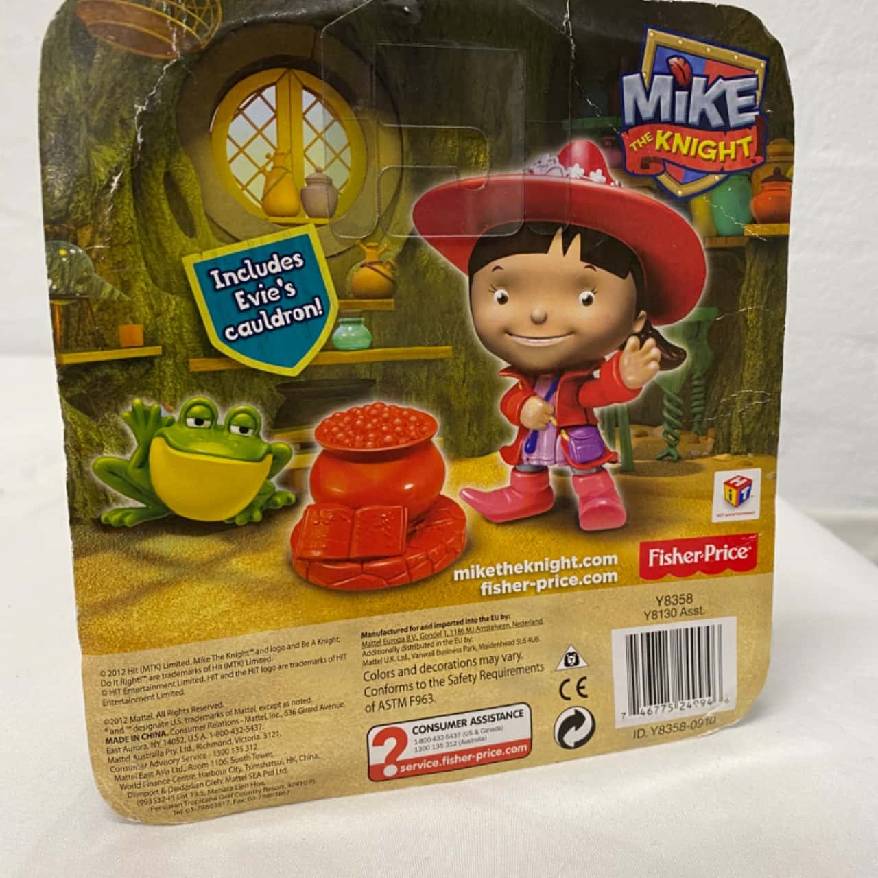 Mike the Knight Evie and Mr. Cuddles new in box