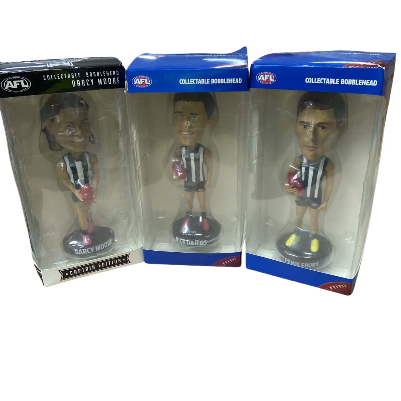 3 X AFL collectable Bobbleheads(s)