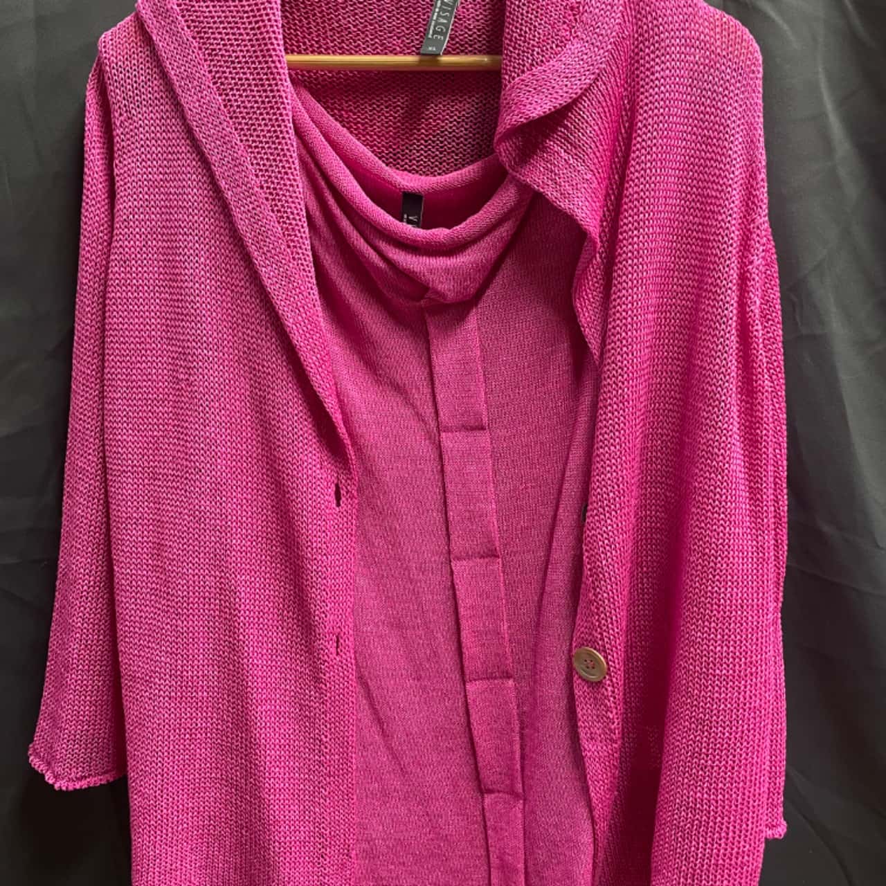 Visage Womens Size L / XL Top & Cardy(s)