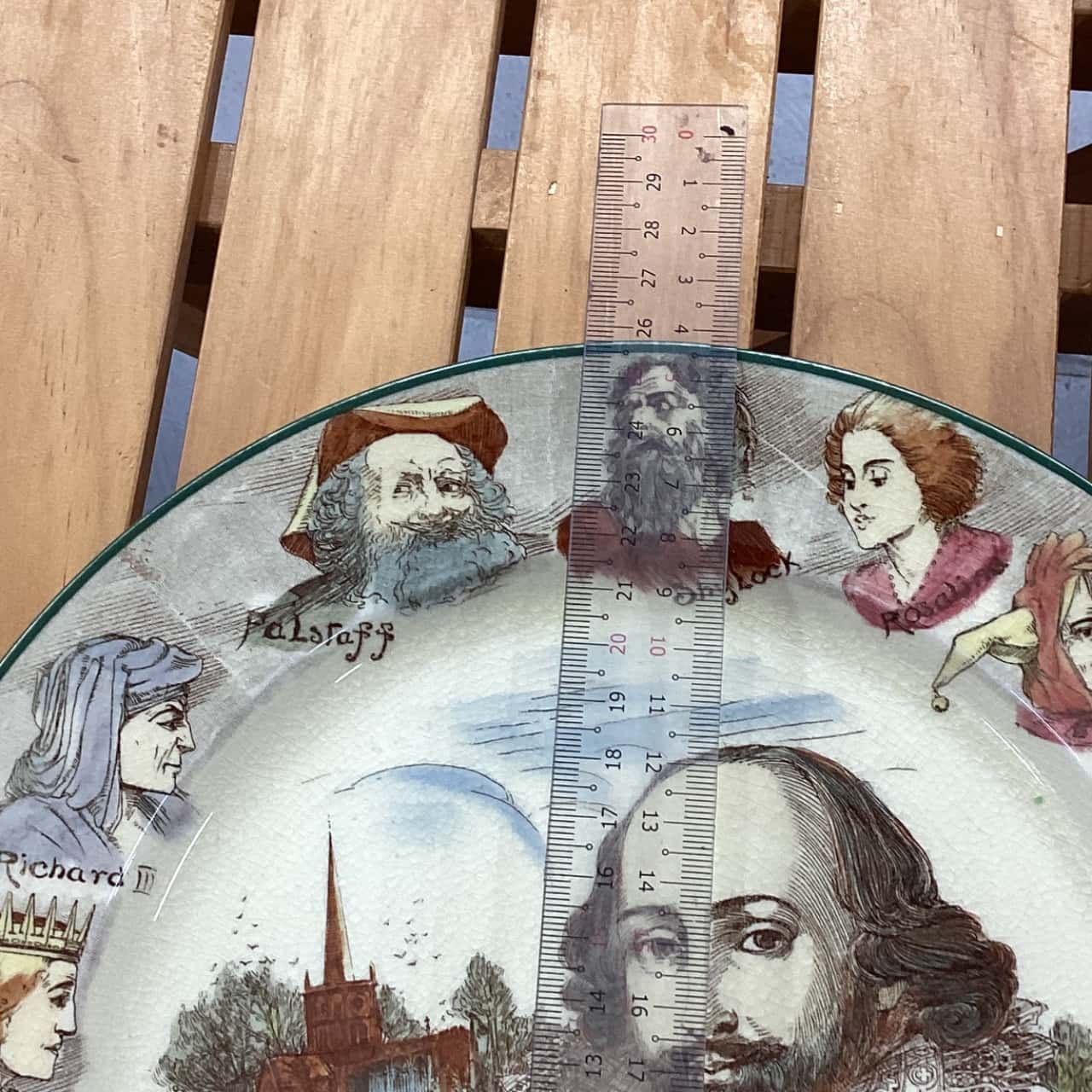 Shakespeare and His Plays Decorative Plate(s)