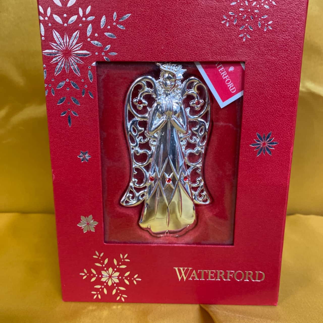 Waterford Crystal Silver 2016 Annual Angel Ornament(s) - New With Tags ...