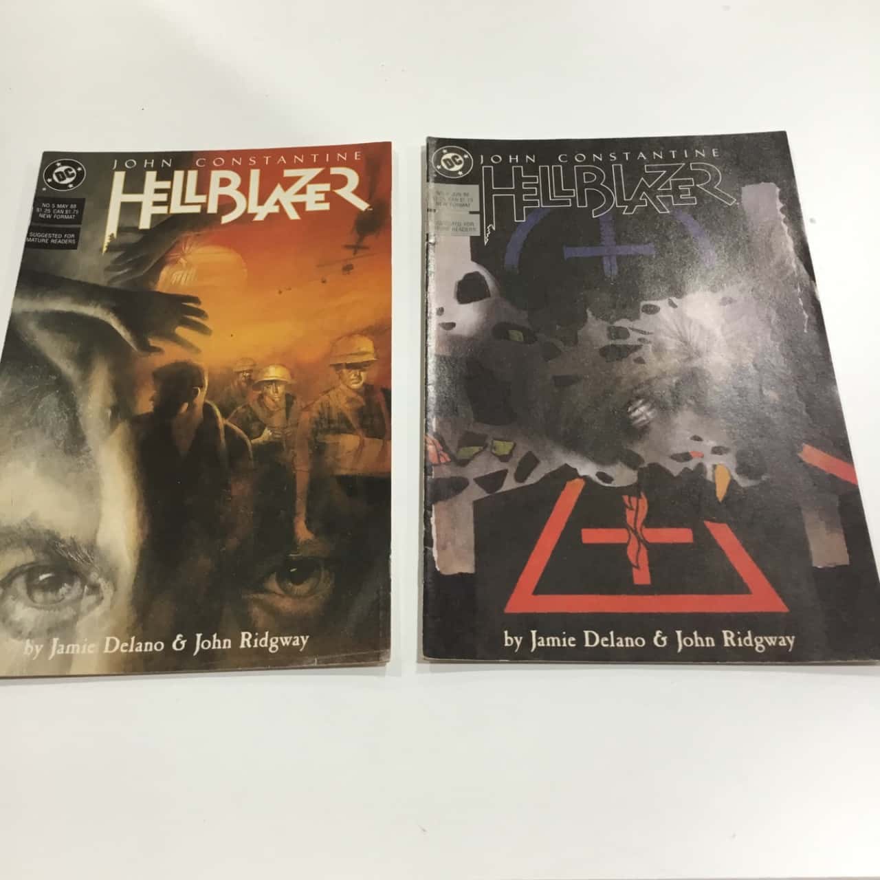 John Constantine Hellblazer Comics By Jamie Delano And John Ridgway ...