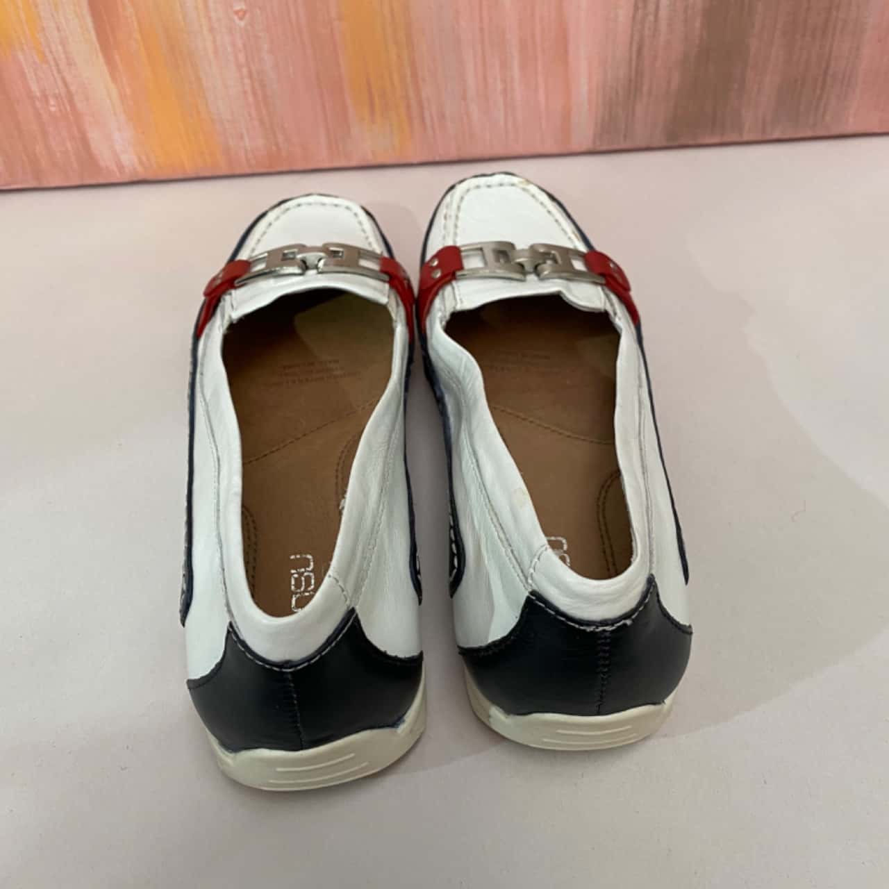 ZENSU Flats White Size 6 (s)