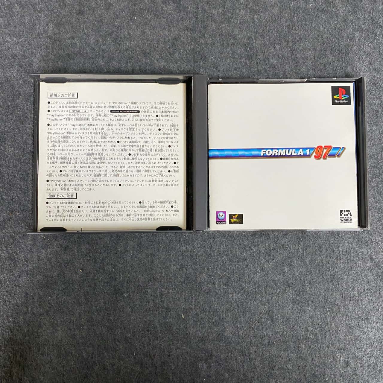 Formula 1 97 Playstation PS1 NTSC-J Japanese Formula 1 Racing