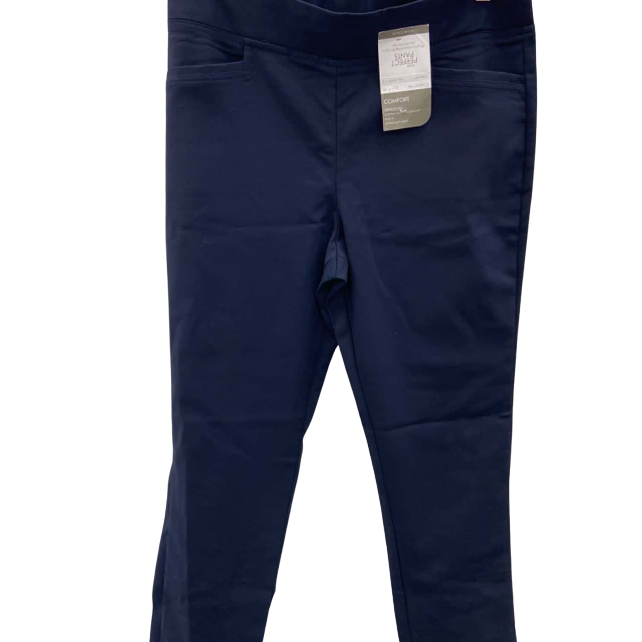 W. Lane Womens Size 12 Straight Leg Navy Blue (s)