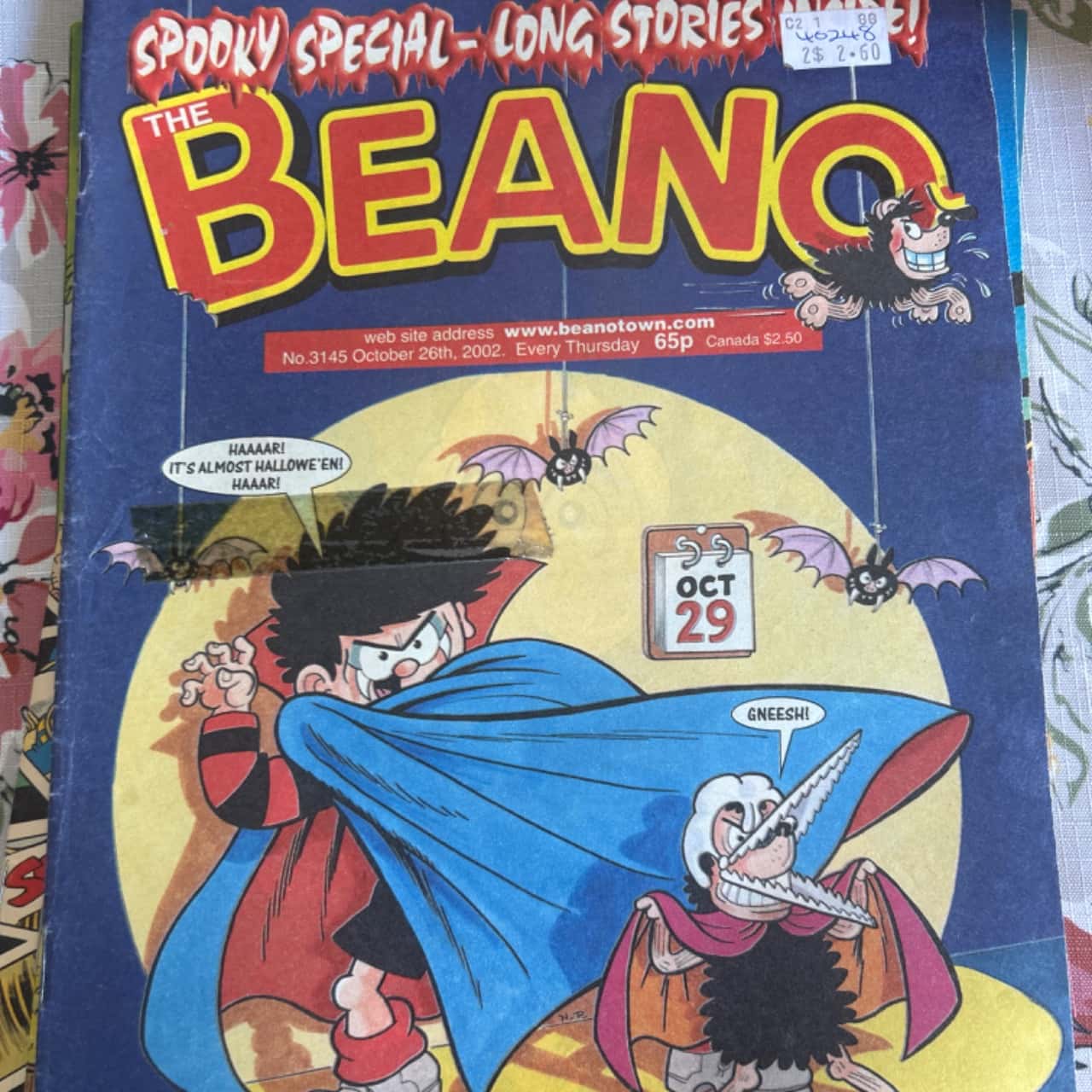 The Beano 5 comics (b4)