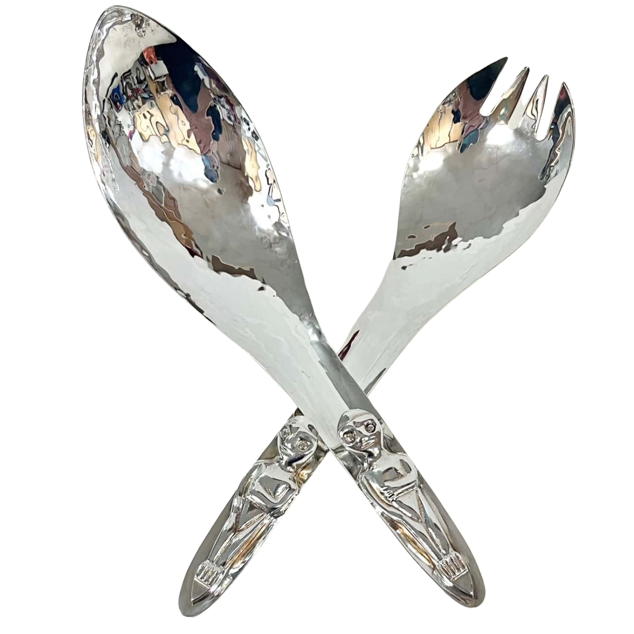 ACME VAN.BC. Silver Salad Servers (s)