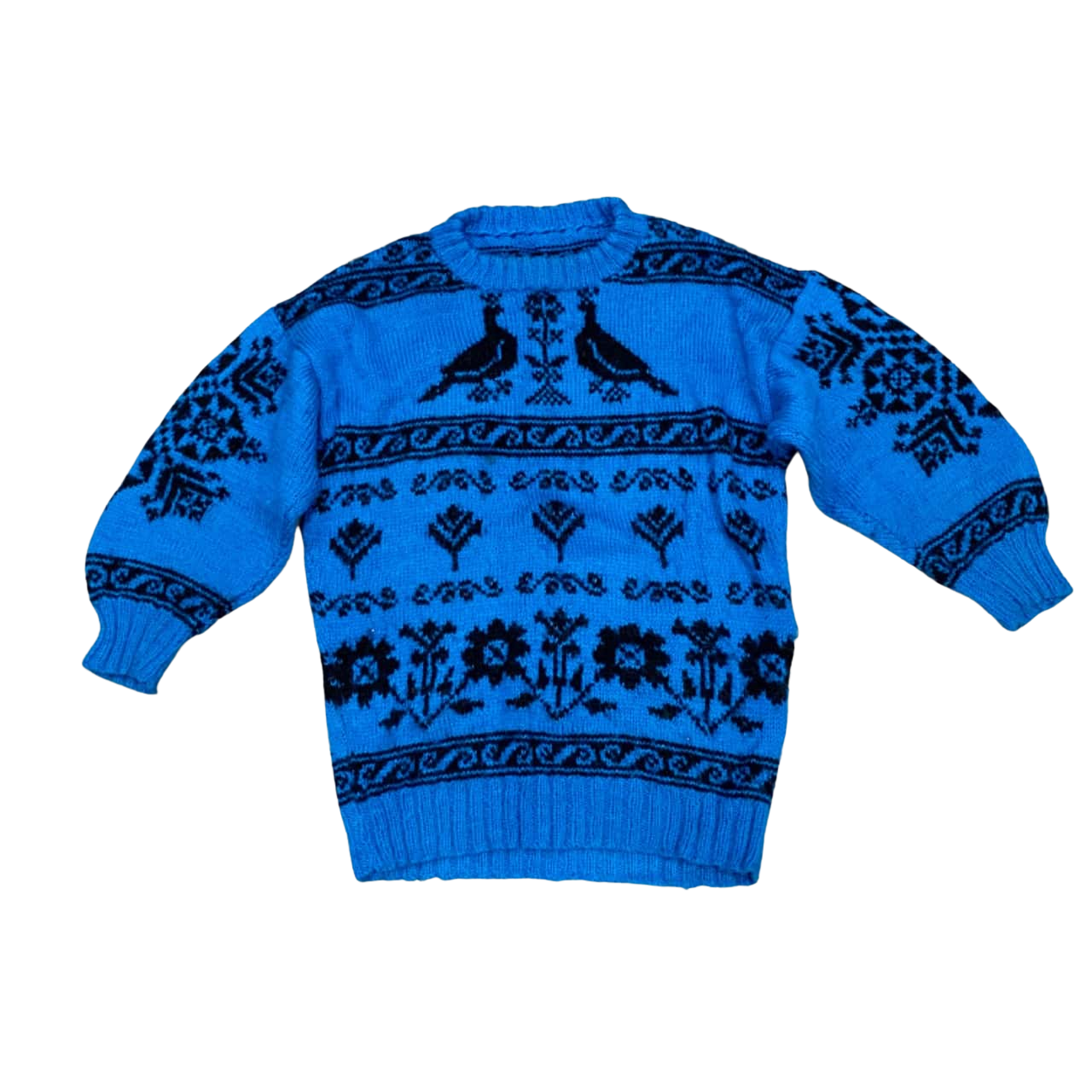 Vintage Style Knitted Jumper Size XL (s)