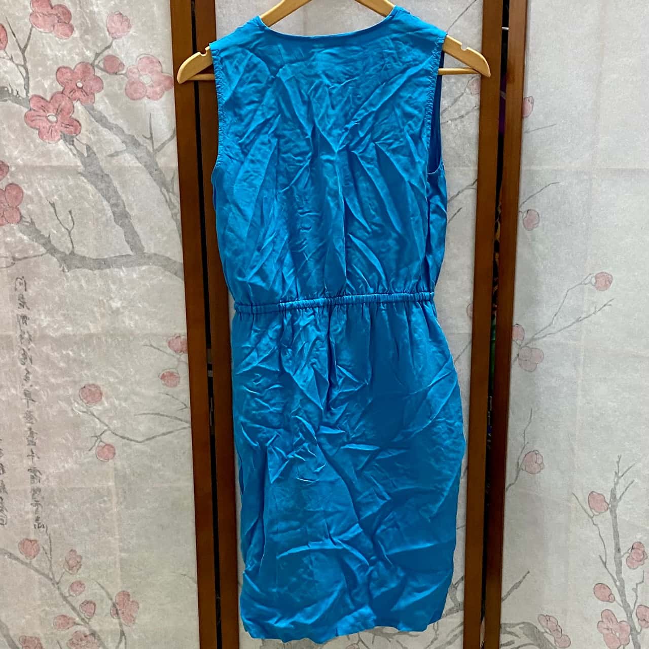Howard Showers Size 8 Midi Dress Blue