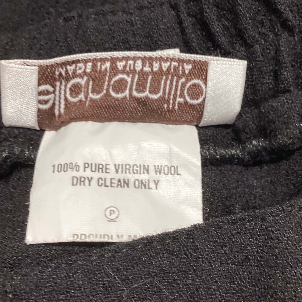 Fella Hamilton Womens Size 8 Straight Leg Pants Black Elastic Waist 100 ...