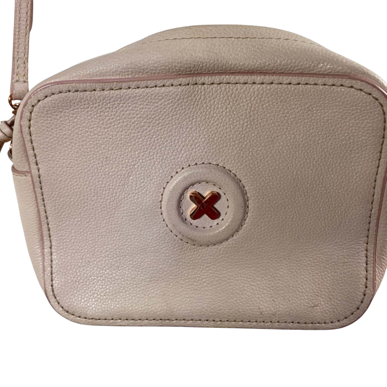 Mimco Womens Leather Handbag Pink (s)