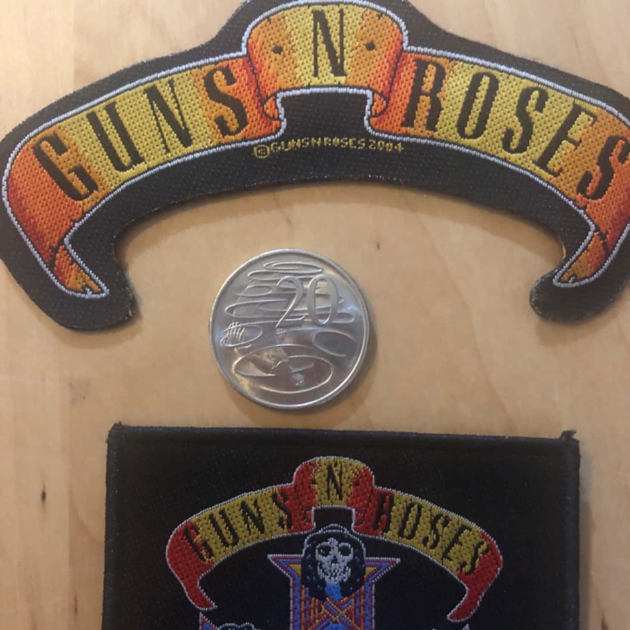 Guns N’ Roses Patch - sew on - pack/2 - new