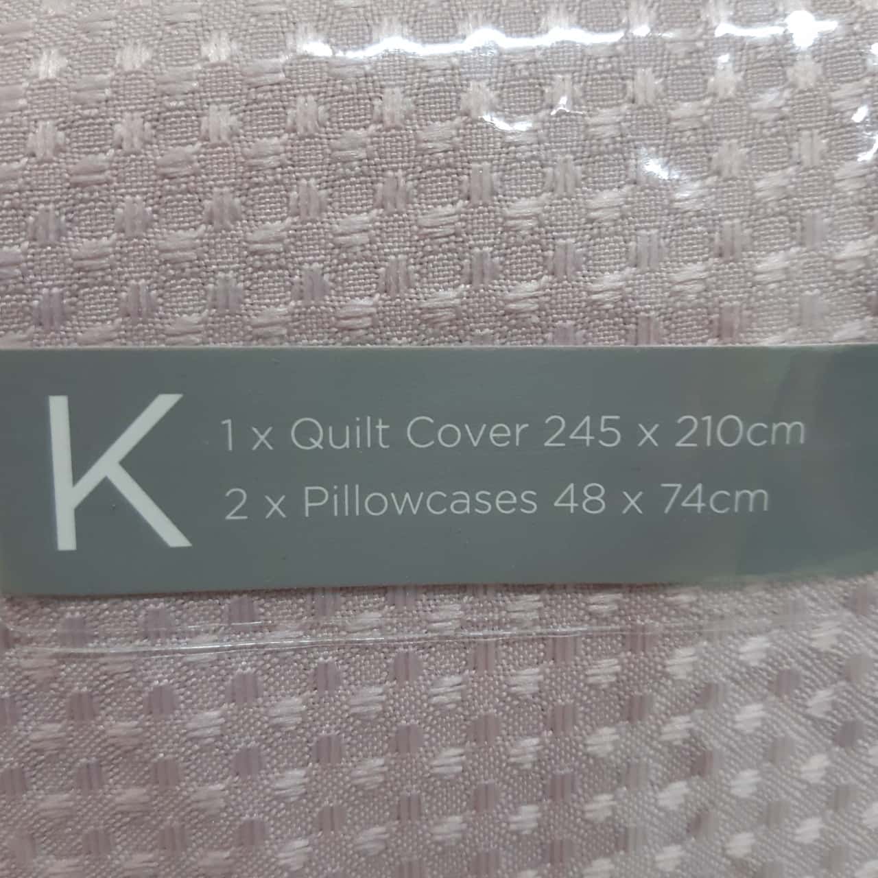 Ardor Boudoir King Size Quilt Cover Set