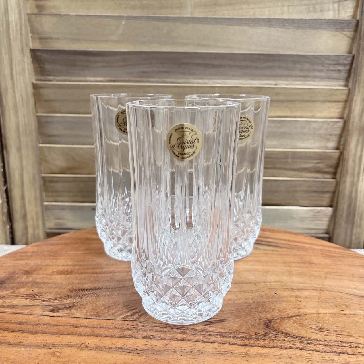 •LAST CHANCE• Cristal D’arque France High Ball Long champ Glasses (s)