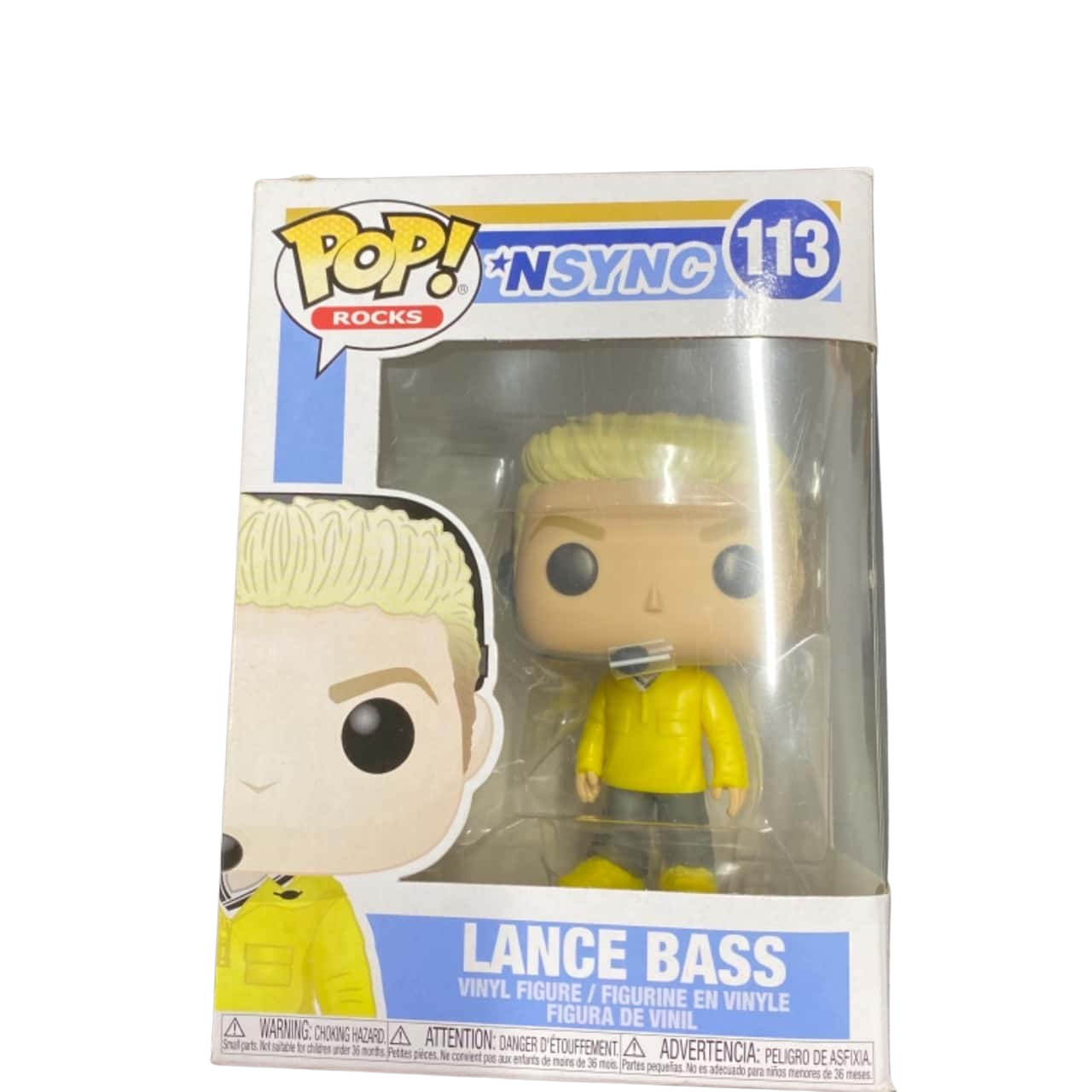 **Reduced** Funko Pop! Rocks NSYNC #113 Lance Bass Vinyl
