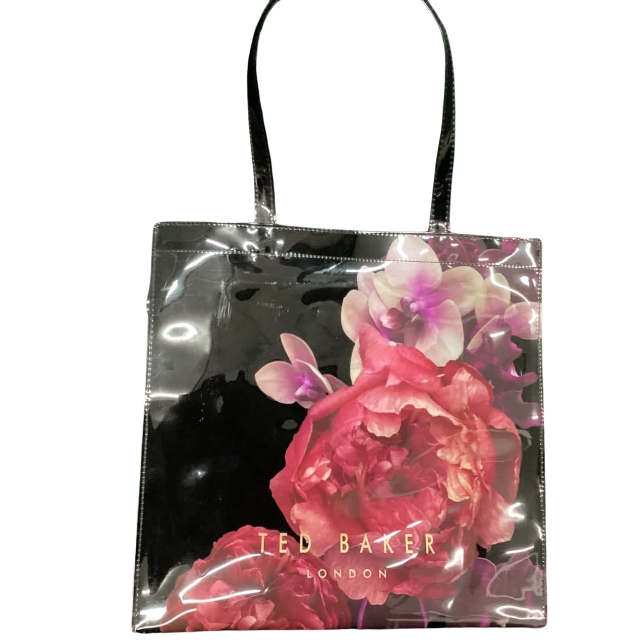 Ted Baker Lonacon Splendour Large Icon Bag Black / Pink / Red (s ...