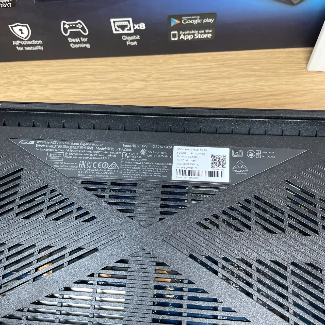 ASUS RT-AC88U dual-band wireless router - Used Good | Salvos Stores