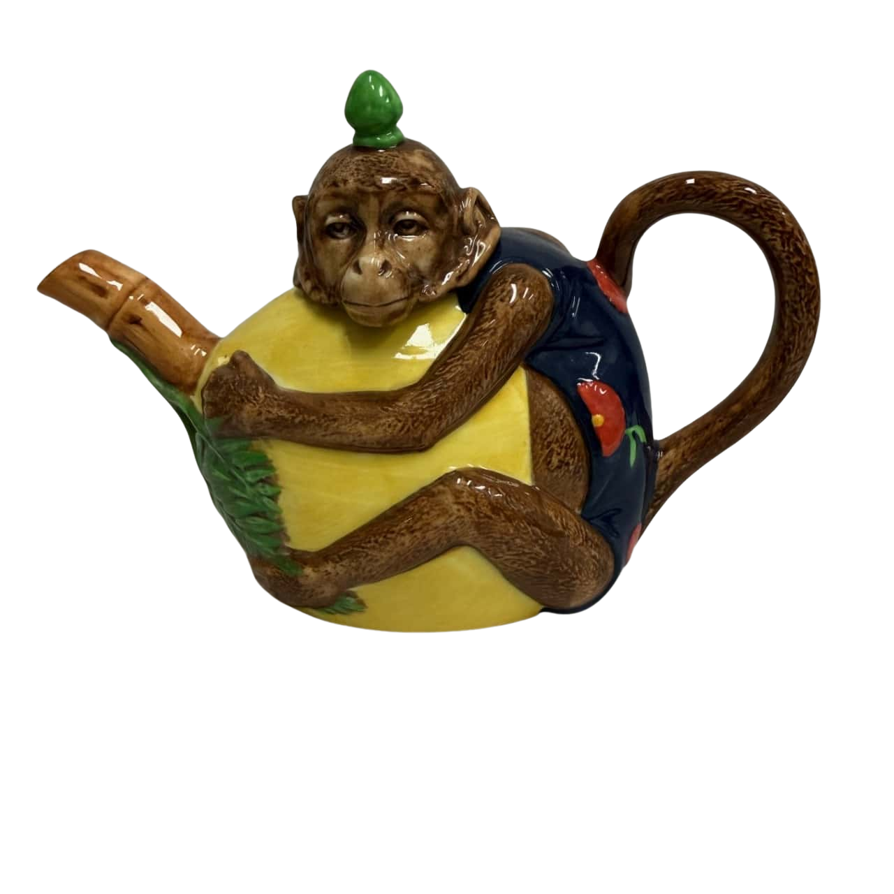Royal Doulton Milton majolica monkey teapot(s)