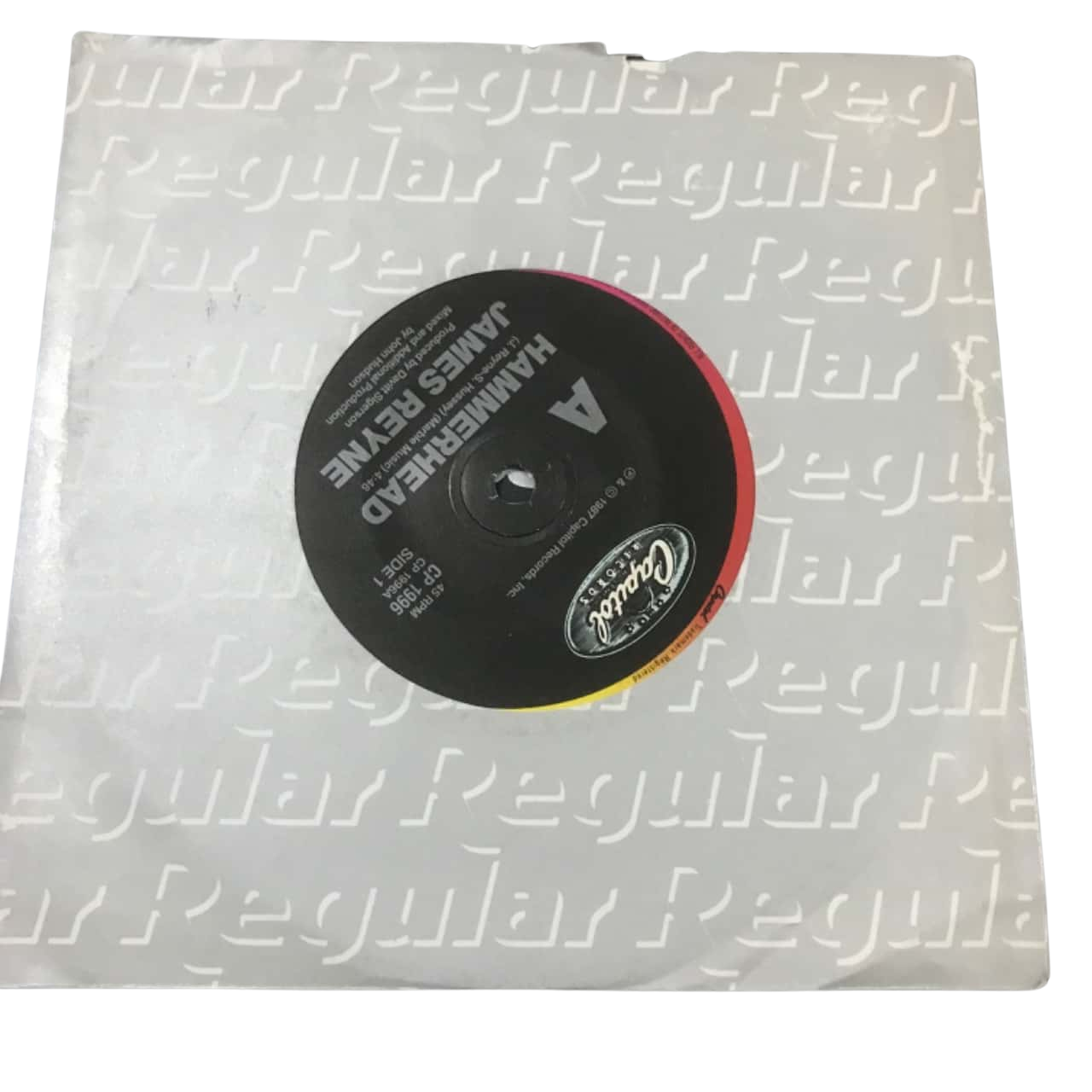 7" Vinyl James Reyne Hammerhead (Olivia Newton John)-1612005