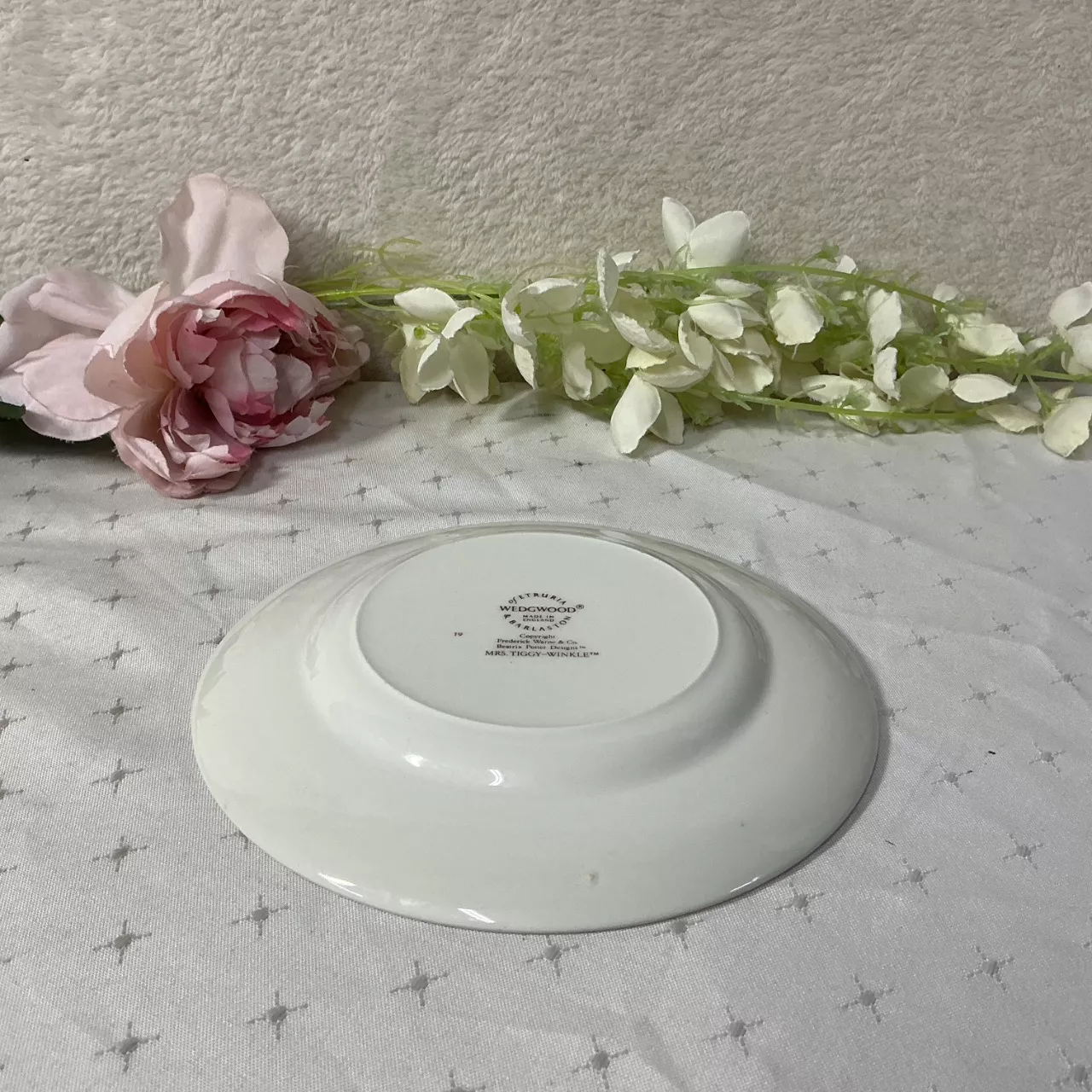 Wedgwood Frederick Warne & Co "Mrs Tiggy-Winkle" Side Plate - Used Very ...