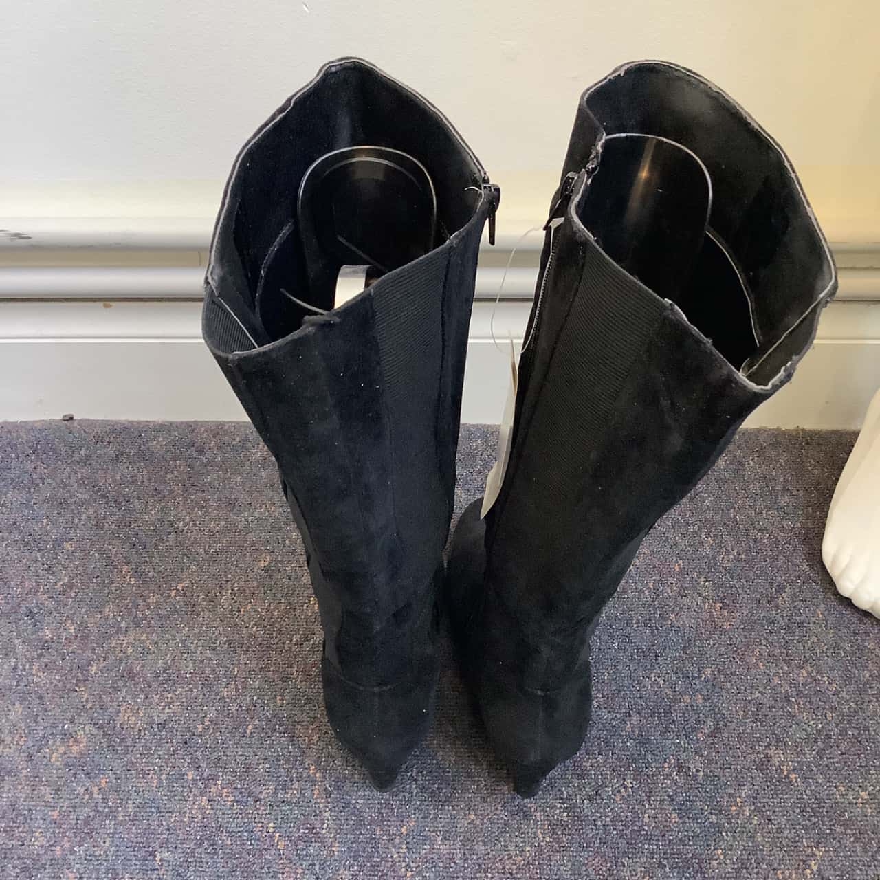 Brand New Autograph Womens Size 8 Calf Length Boots Black (s)