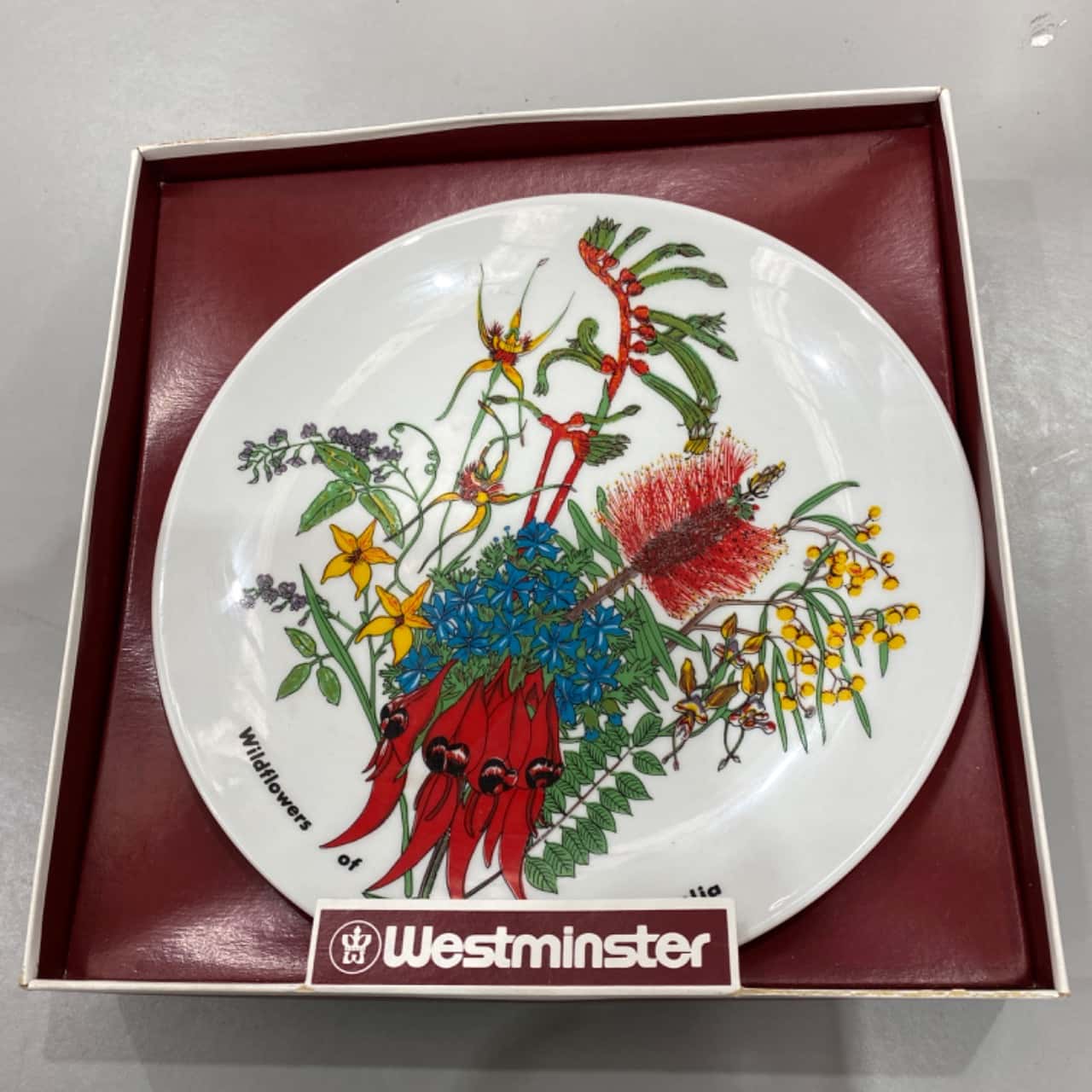 Westminster Wildflower of Western Australia plate (s)